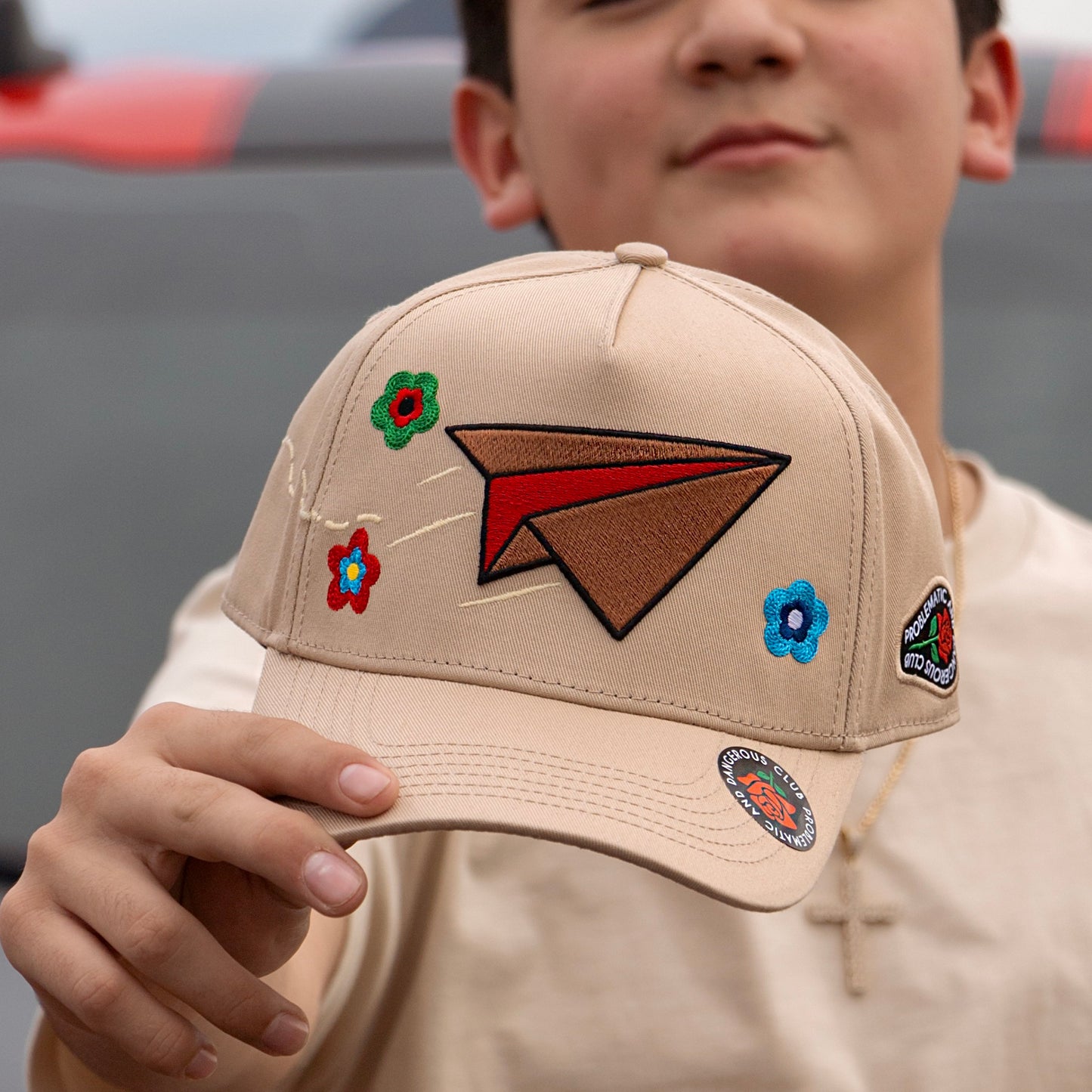 Paperplane Arena Snapback – Problematic and Dangerous club